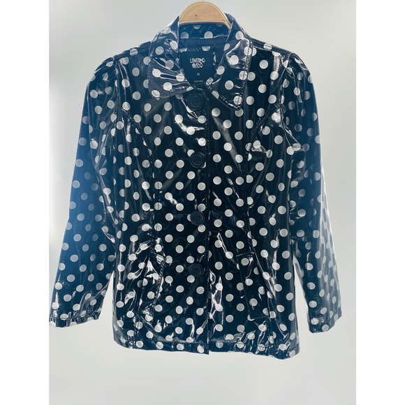 Limited Too | Jackets & Coats | Limited Too Classic Black And Silver ...